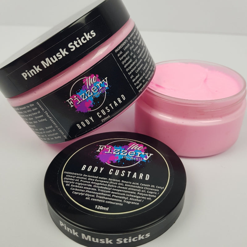 Body Custard - Pink Musk Sticks – The Fizzery