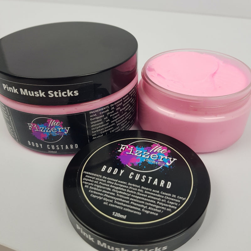 Body Custard - Pink Musk Sticks – The Fizzery