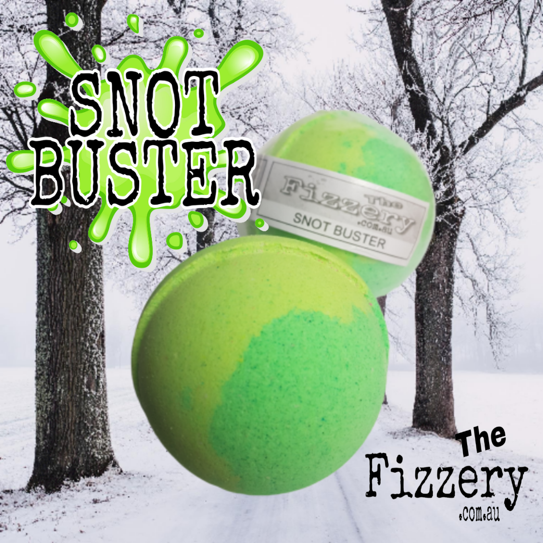 Snot Buster Sinus Relief Bathbomb – The Fizzery